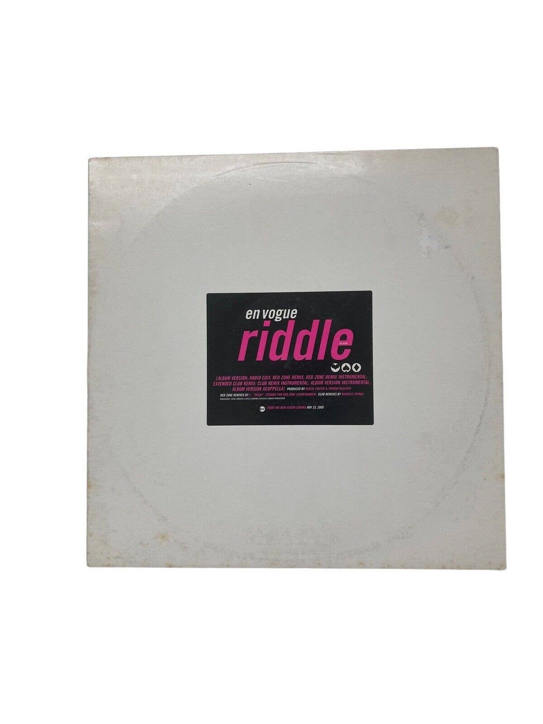 En Vogue - Riddle - U.S. PROMO 12" VINYL Record Vintage 2000 - Etsy