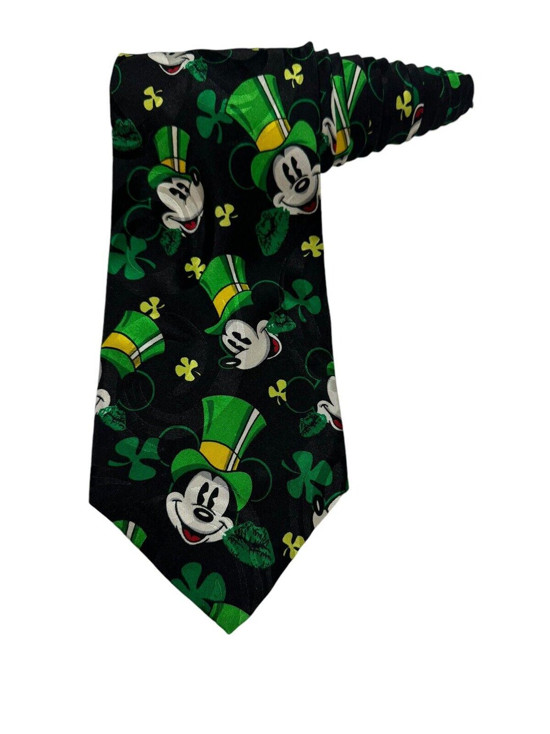 The Disney Catalog Mickey Mouse Shamrock St Patricks Day Irish Vintage ...
