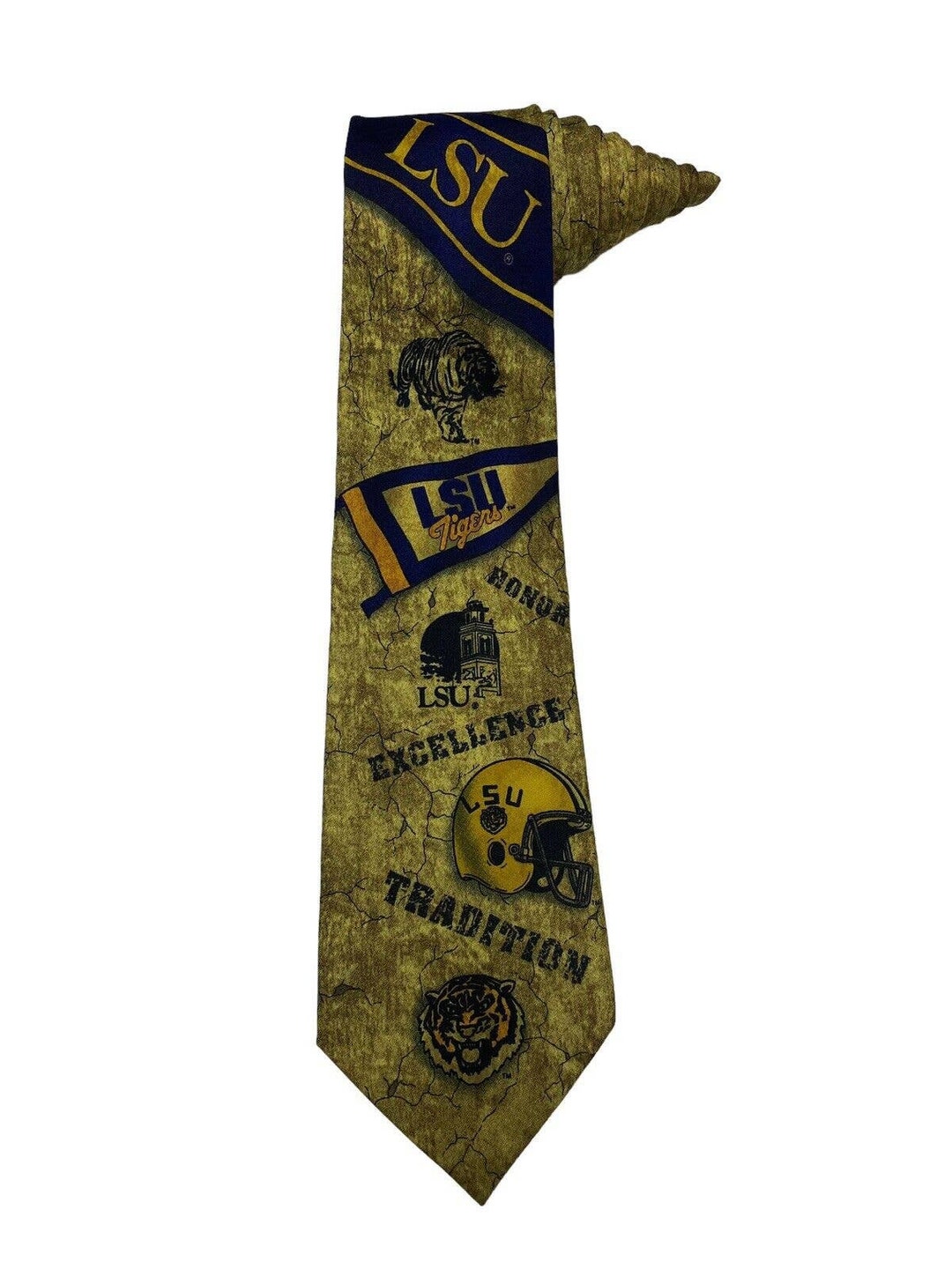 Eagle Wings LSU Louisiana State University Pendant Helmet Tiger Necktie ...