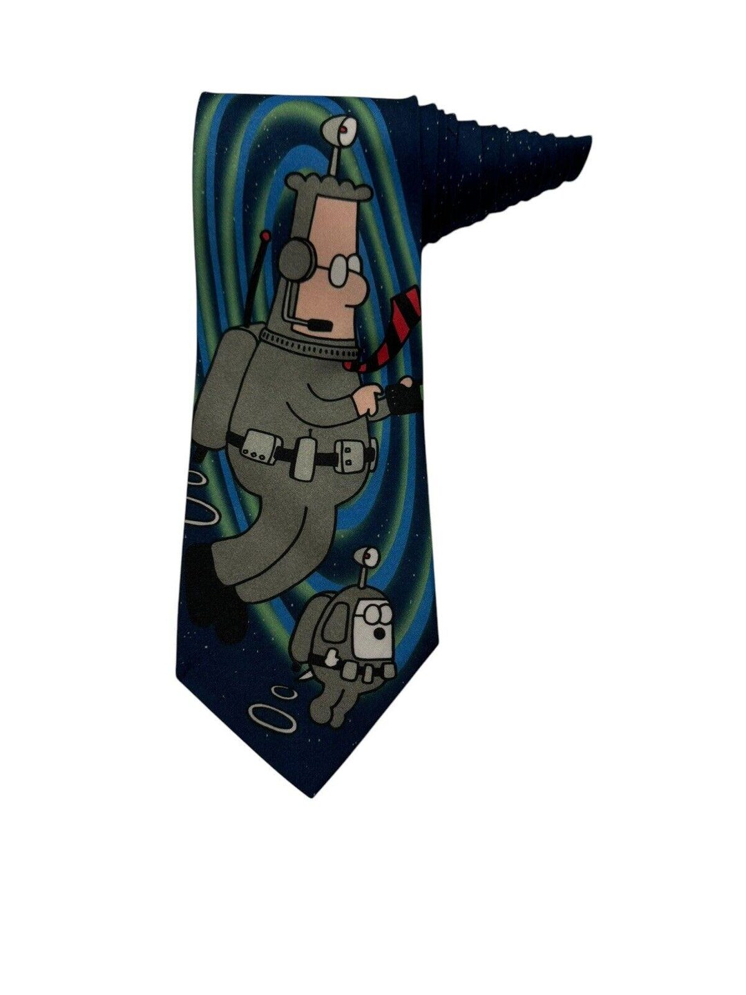 Ralph Marlin Dilbert Future Spacewalk Cartoon Vintage Necktie - Etsy