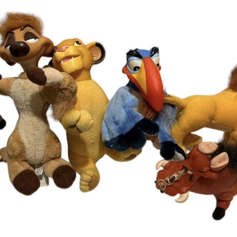 Lion Stuffed Animal Lot - Etsy