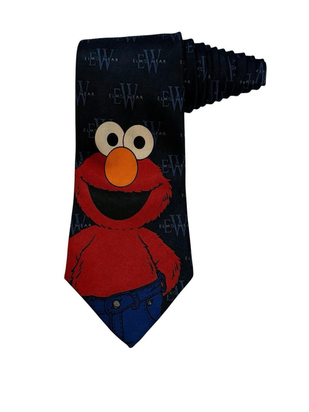 Sesame Street Elmo Wear Calvin Klein Spoof Cartoon Vintage Necktie ...
