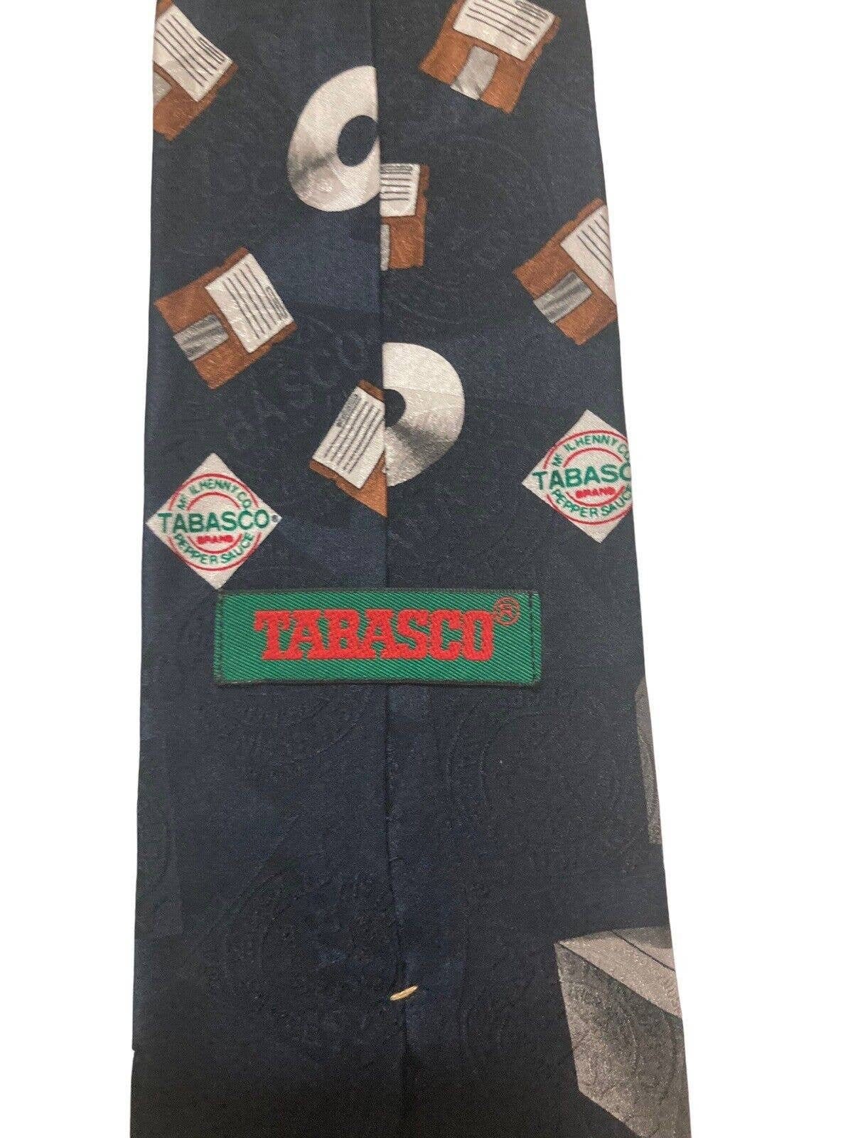 Tabasco Sauce Logo Vintage 90’s Computer Floppy Disk Keyboard Silk ...