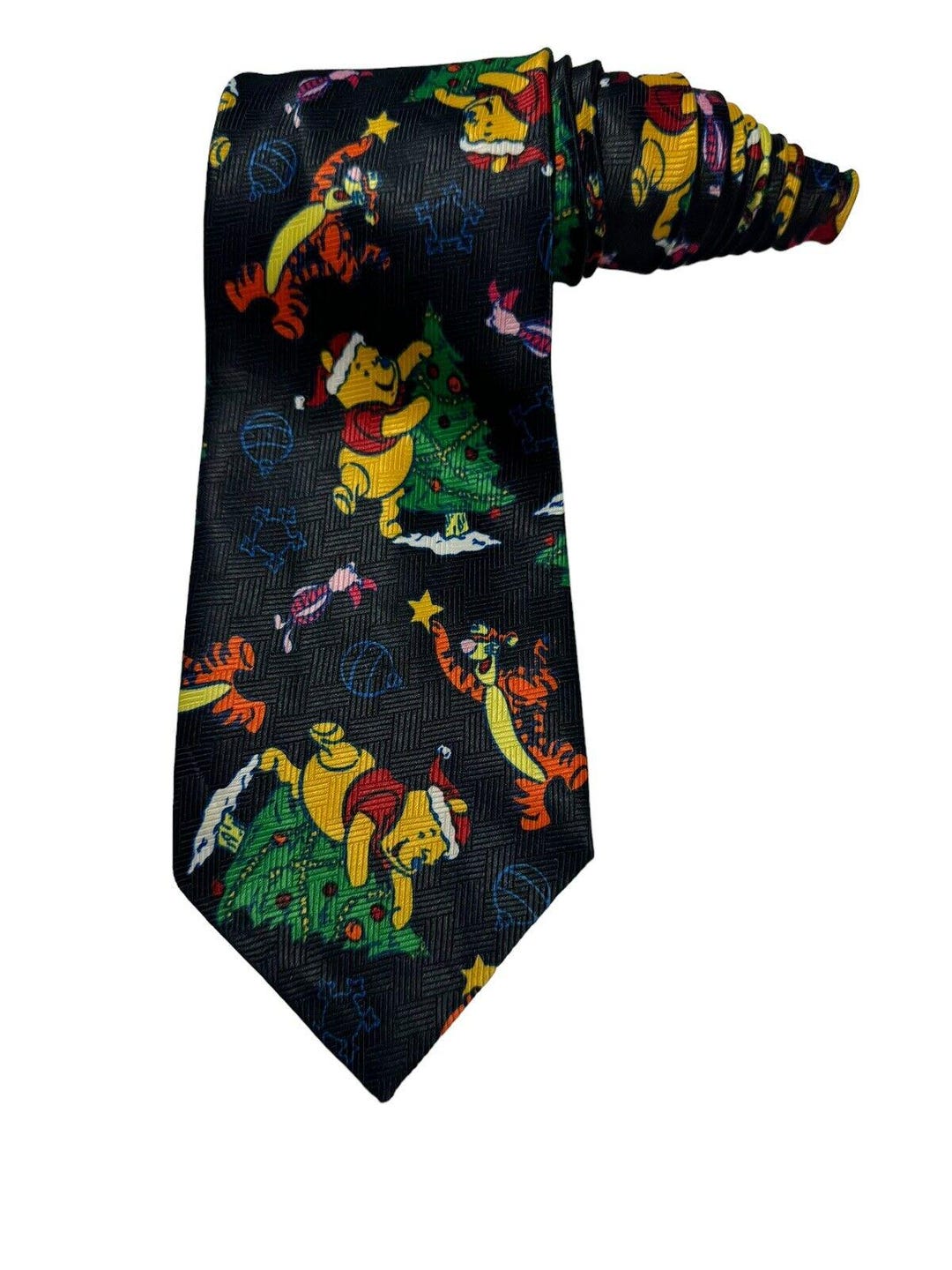 Disney Winnie the Pooh Christmas Tigger Piglet Novelty Necktie - Etsy