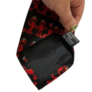 Sesame Street Elmo Cartoon Vintage Novelty Necktie 100% Polyester - Etsy