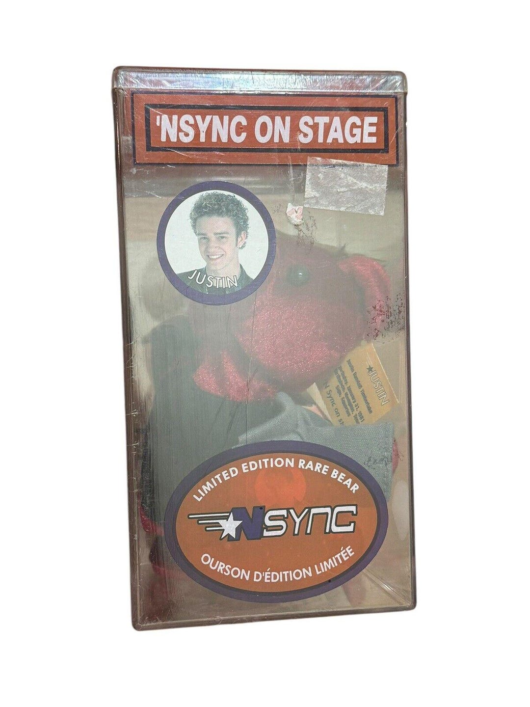 NSYNC on Stage Limited Edition Rare Bear 6246/35000 Justin Timberlake ...
