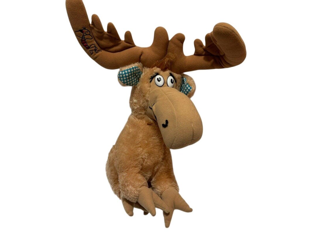 Dr.seuss Thidwick the Big-hearted Moose Plush Toy Coleco Vintage 1983 ...