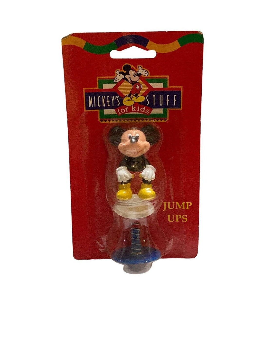 Vintage Disney Mickey Mouse Jump up Toy Mickeys Stuff New Sealed - Etsy