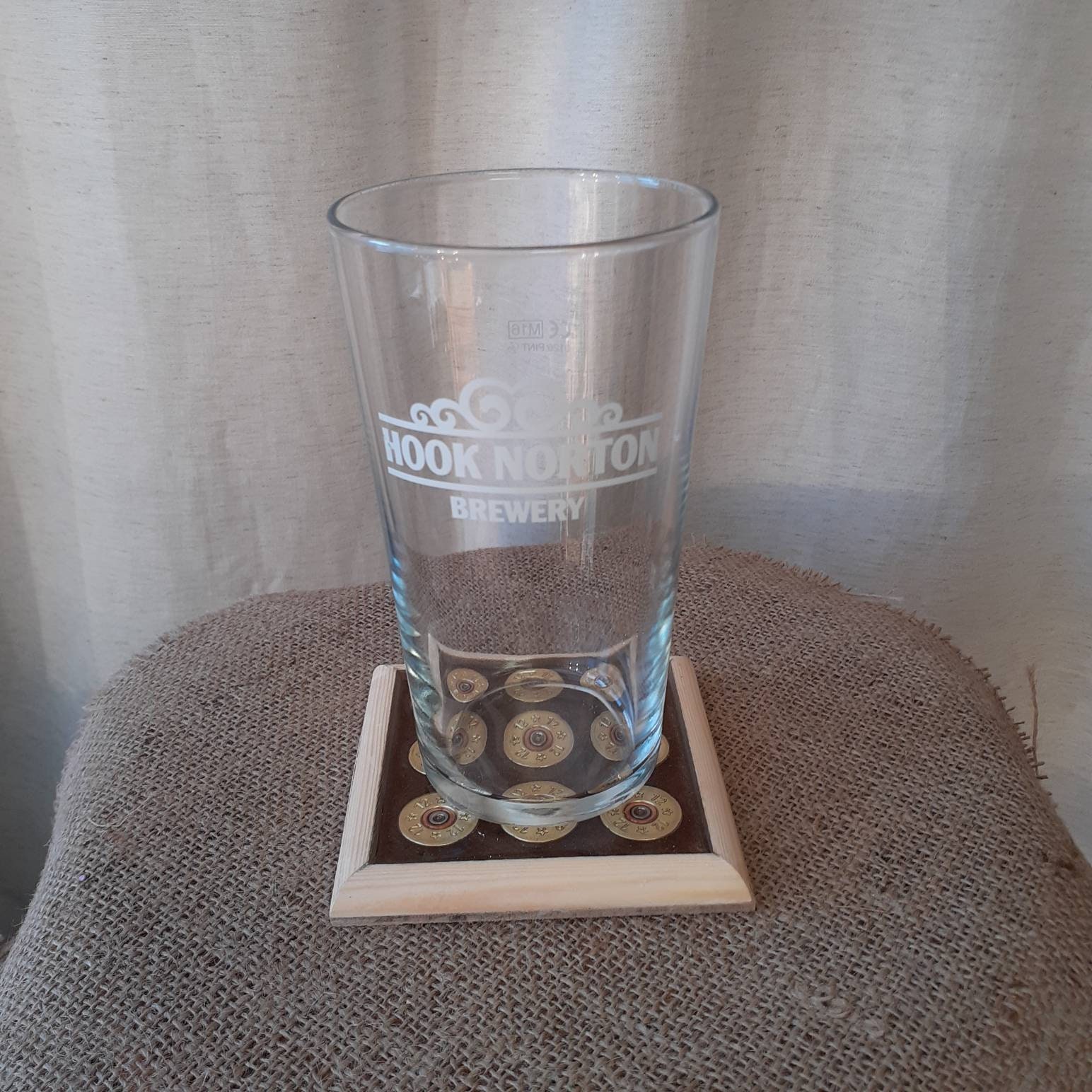 Unusual Handmade Shotgun Cartridge Resin Coaster in Wooden Frame. - Etsy