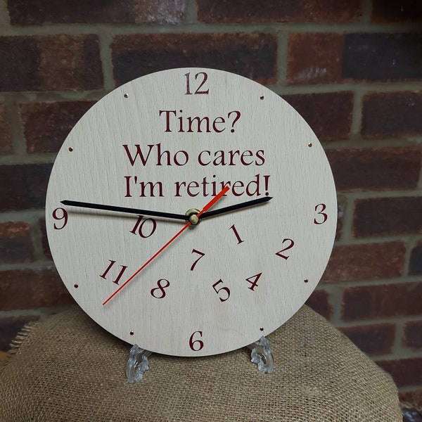 Retirement Clock - Etsy UK