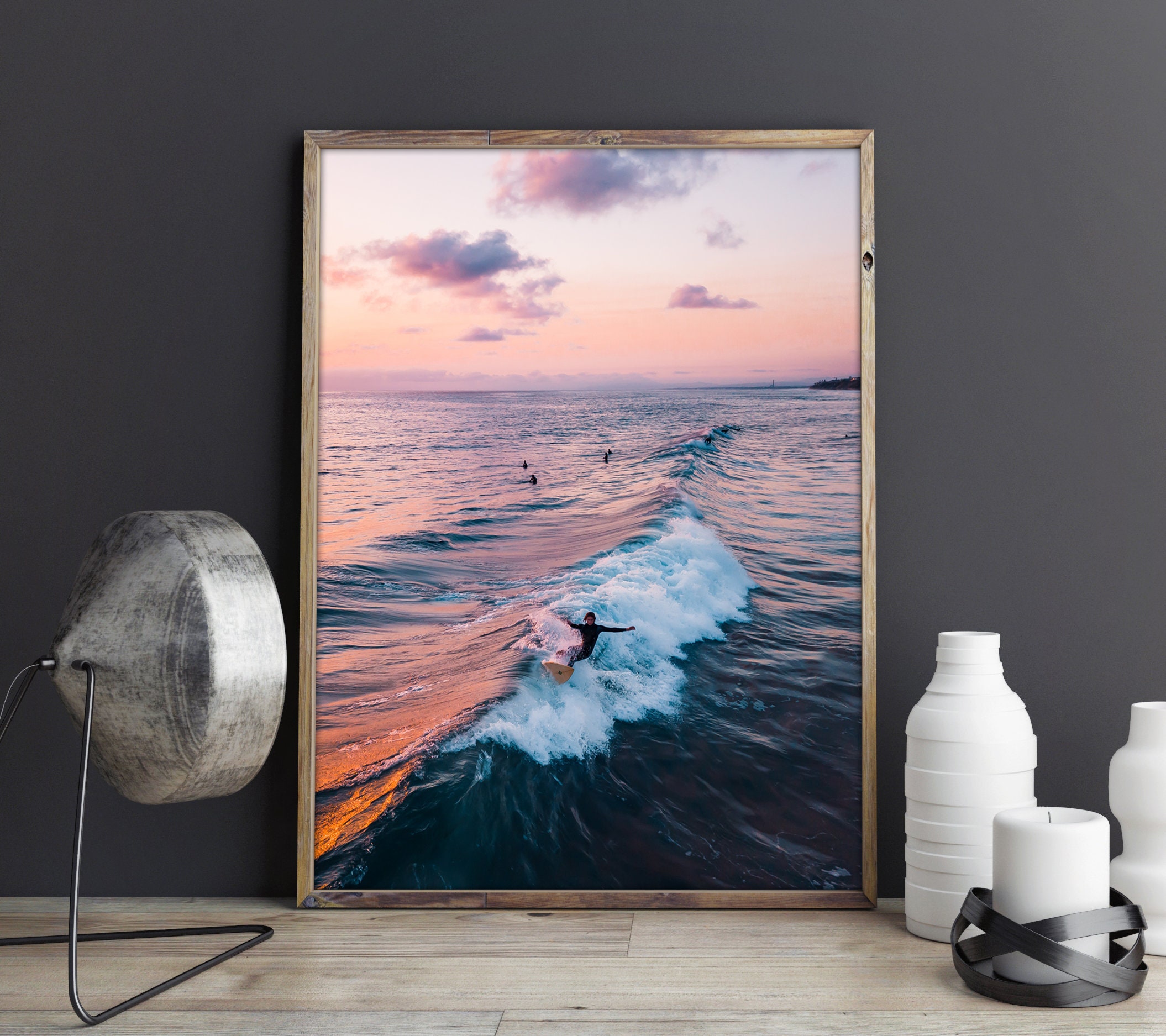 D Street Surf Drone Photography Large Art Prints Large Art | Etsy