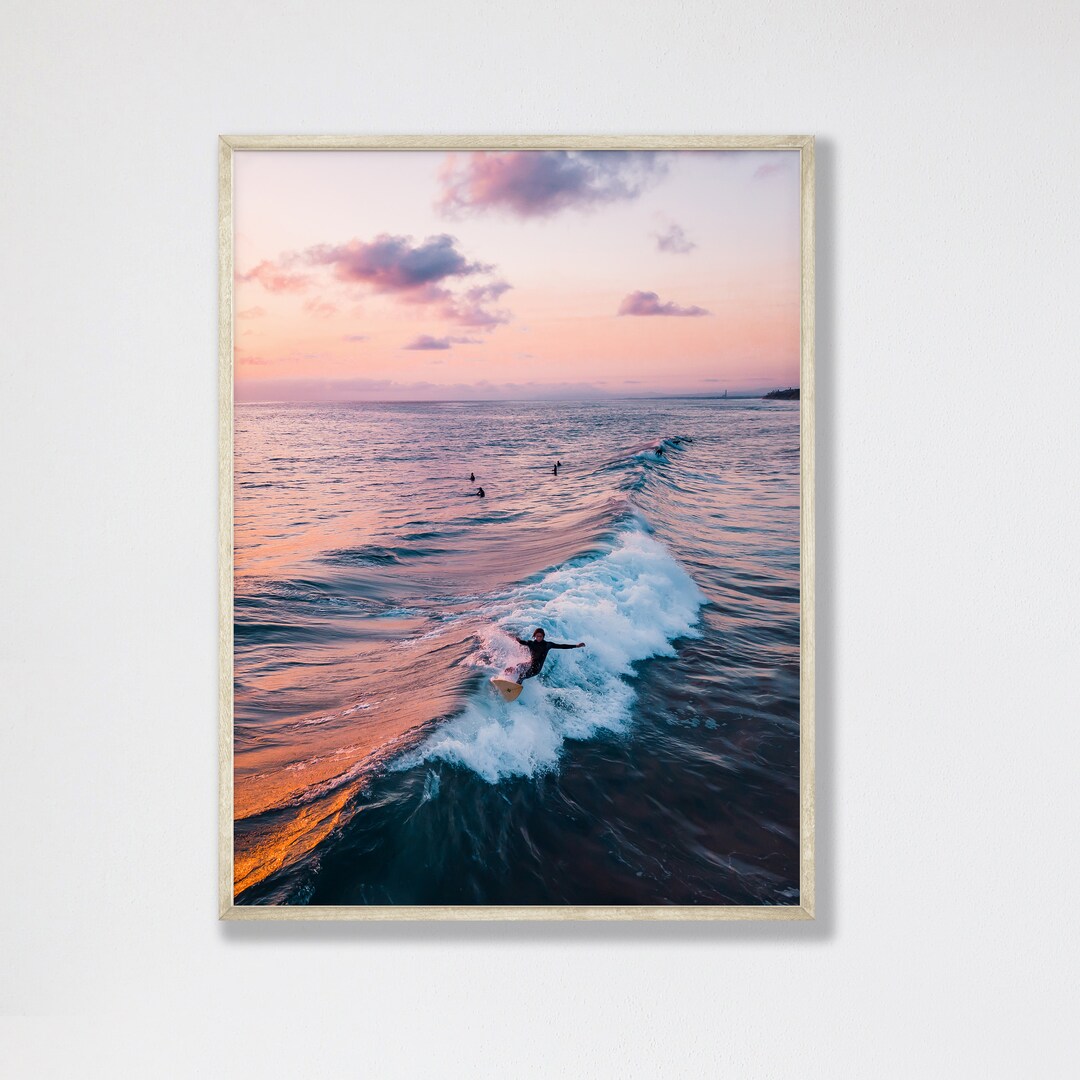 D Street Surf, Drone Photography, Large Art Prints, Large Art ...