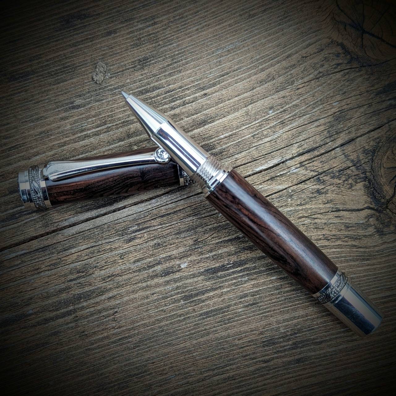 Handmade Majestic Wooden Fountain Pen Made From African Blackwood ...