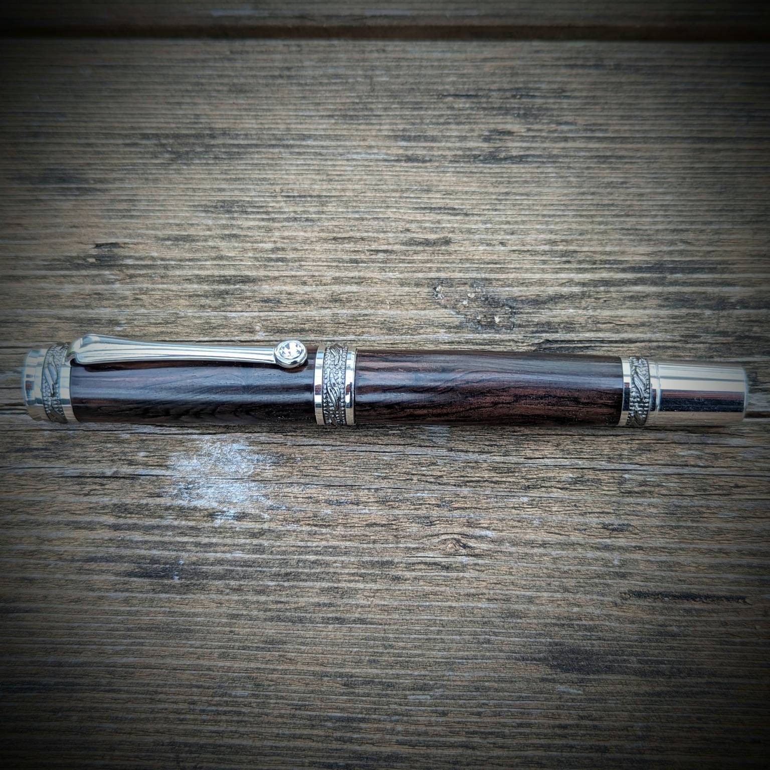 Handmade Majestic Wooden Fountain Pen Made From African Blackwood ...