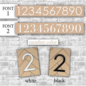 House Number Address Sign | Vertical House Numbers | New Home Decor ...