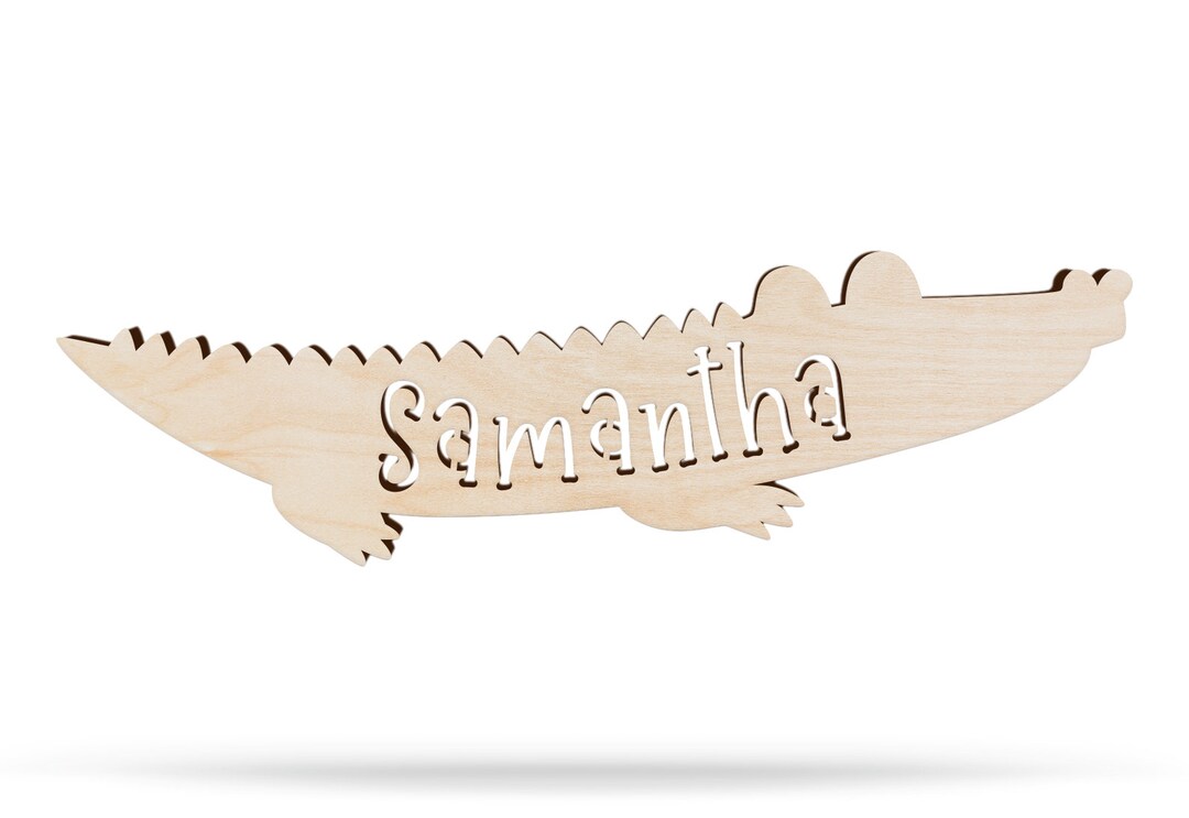 Personalized Wood Animal Name Sign: Safari Nursery Decor - Etsy