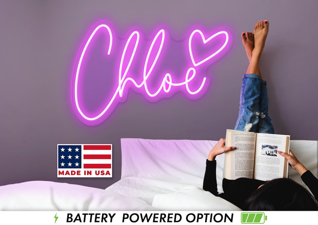 Custom Neon Sign | LED Neon Light Sign | Aesthetic Home & Room Decor ...