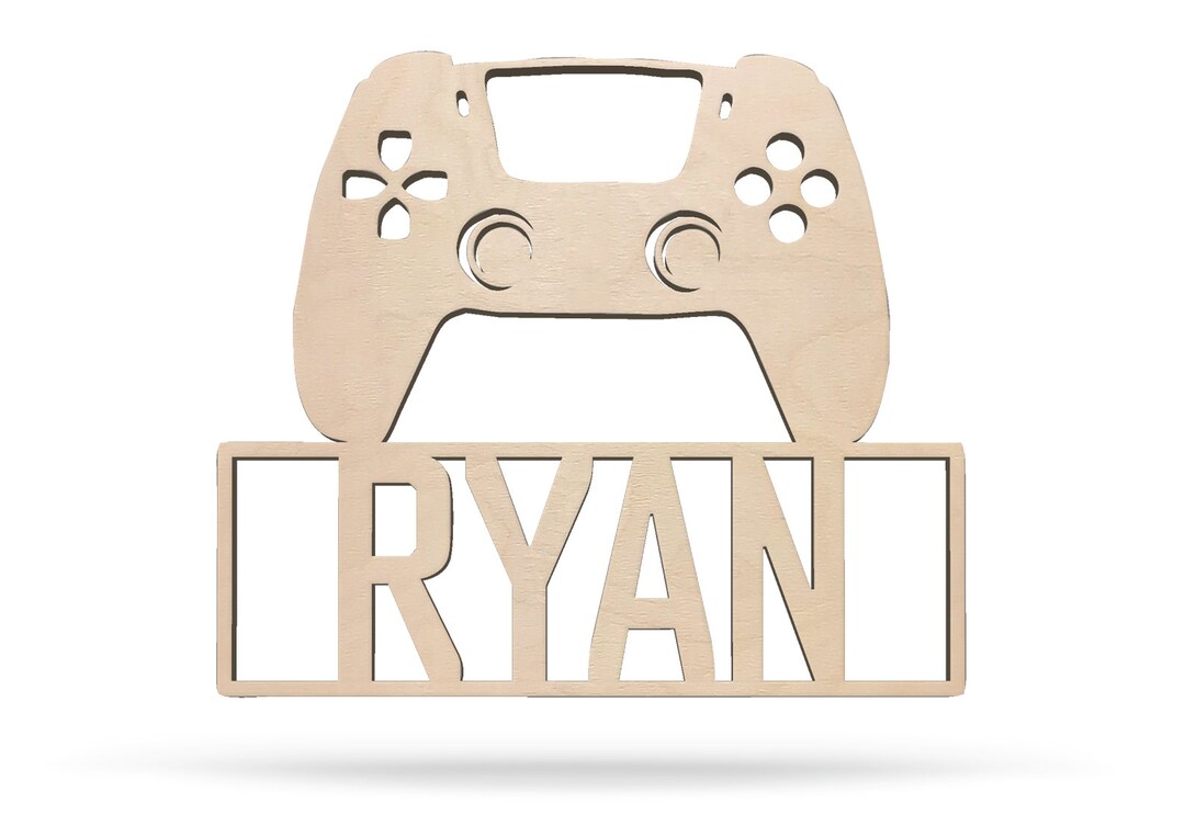 Gamer Name Sign, Video Game Sign, Kids Room, Nursery Decor ...