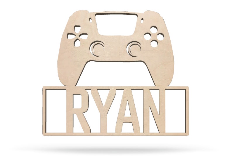 Gamer Name Sign Video Game Sign Kids Room Nursery Decor - Etsy