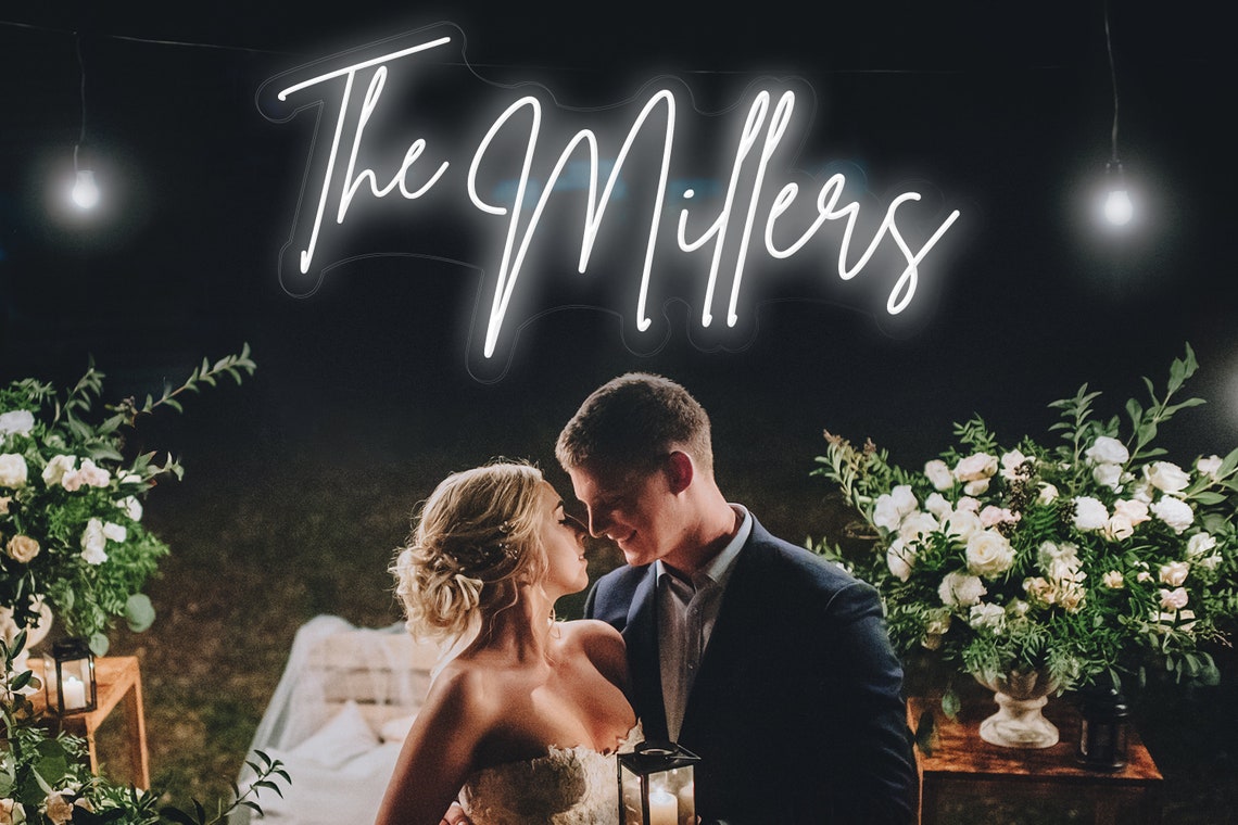 ️ The Magic of Neon Wedding Signs For Your Wedding - HMP
