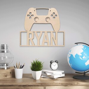 Gamer Name Sign, Video Game Sign, Kids Room, Nursery Decor ...