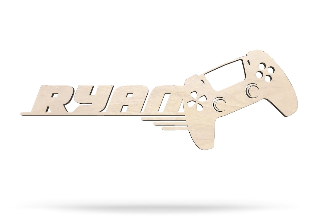 Custom Name Sign, Gamer Room Sign, Boys Room Decor, Personalized Wood ...