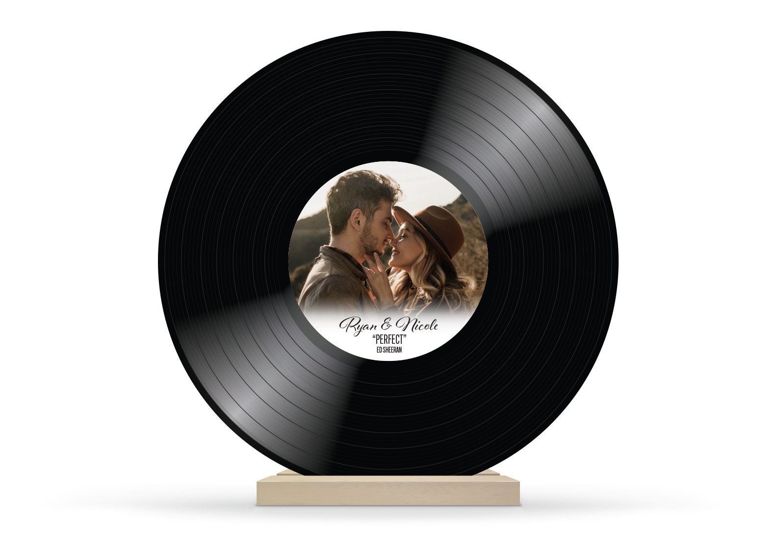Romantic Personalized Record Birthday Gift for Her - Etsy