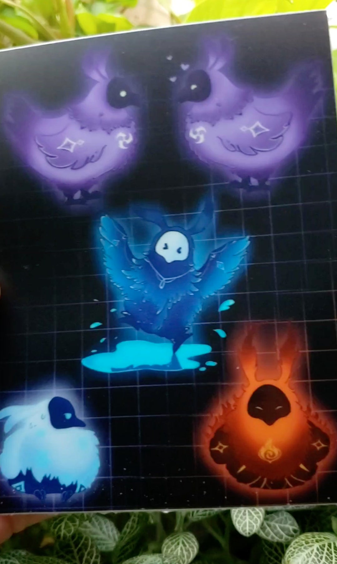 Genshin Abyss Chicken Sticker Sheet - Etsy
