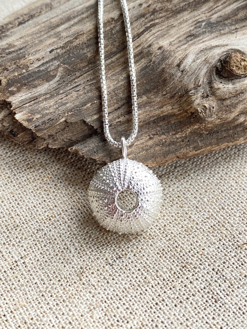 Silver Shell Necklaces, Handmade, Sterling Silver Shell Pendant, Ocean ...