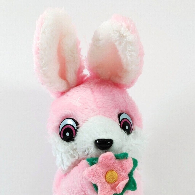 Pink Rabbit Plush Toy - Etsy