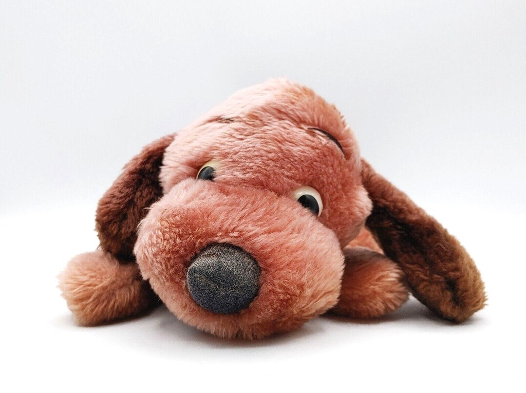 Vintage Drooper Dog Dakin 1973 10 Plush Brown Stuffed Puppy - Etsy