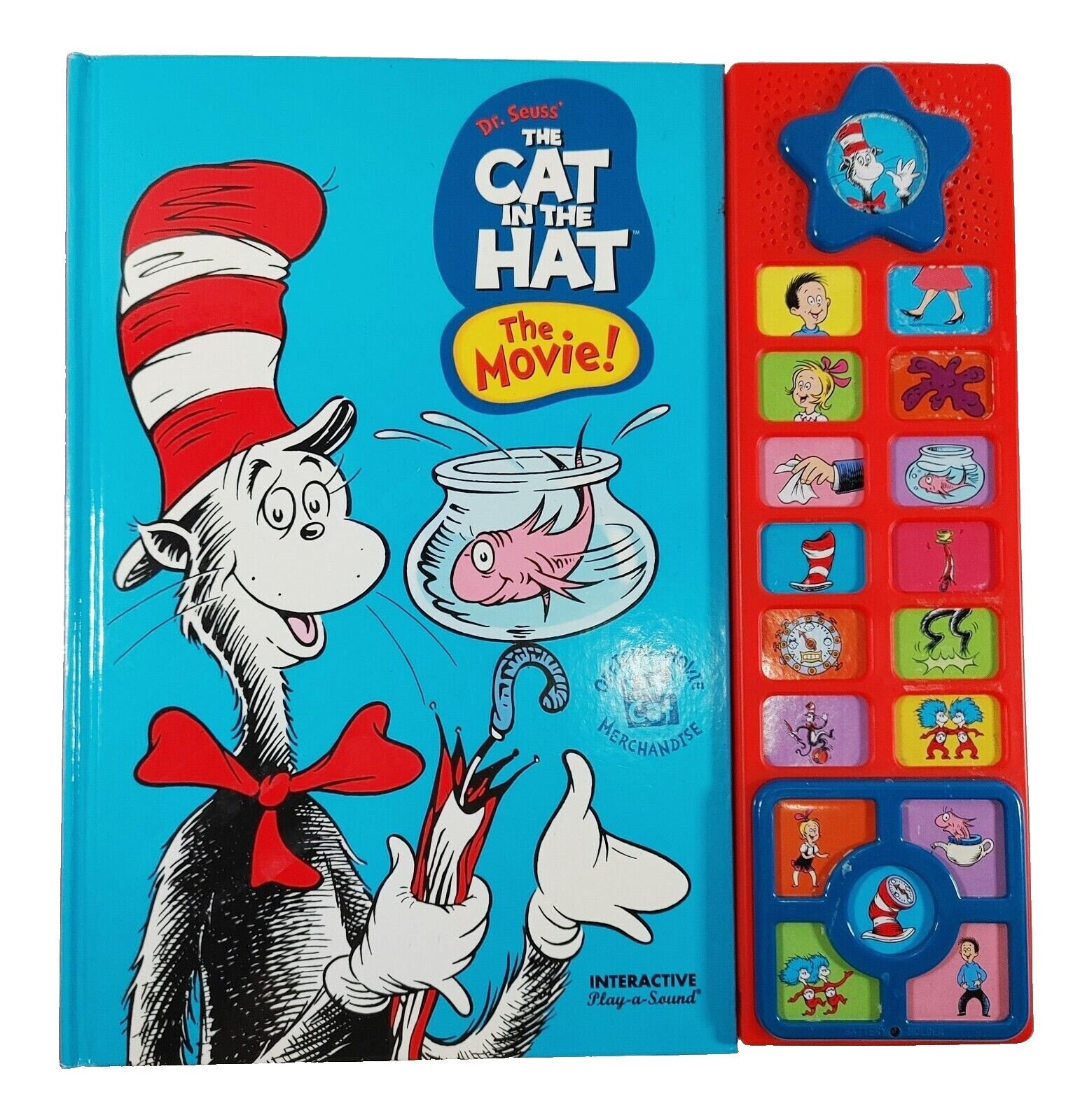 Dr.suess the Cat in the Hat the Movie Play-a-sound Book Vintage - Etsy
