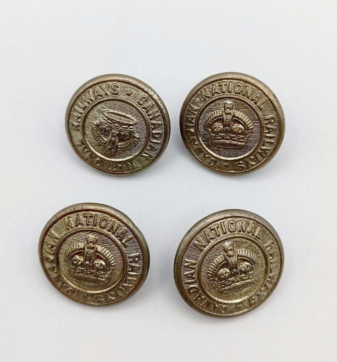 Canadian National Railway Buttons 25mm Scully Ltd. Montreal Lot 4 - Etsy