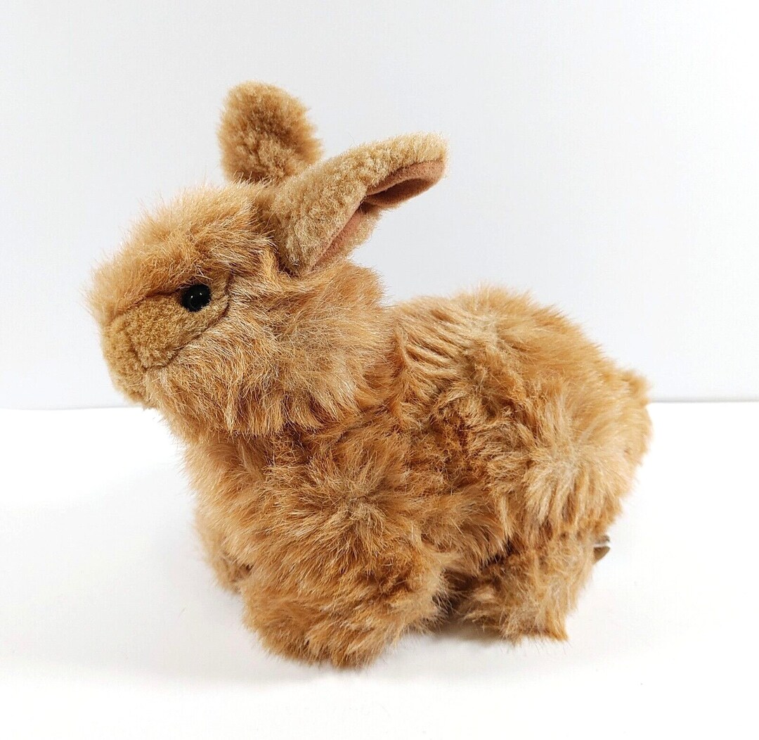 Zellers Vintage Realistic 10" Brown Rabbit Plush Bunny Stuffed Animal ...
