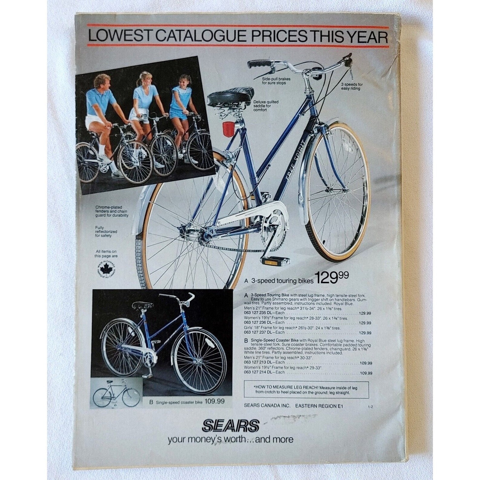 Vintage 1985 Sears Summer Values and Savings Catalog Fashion ...