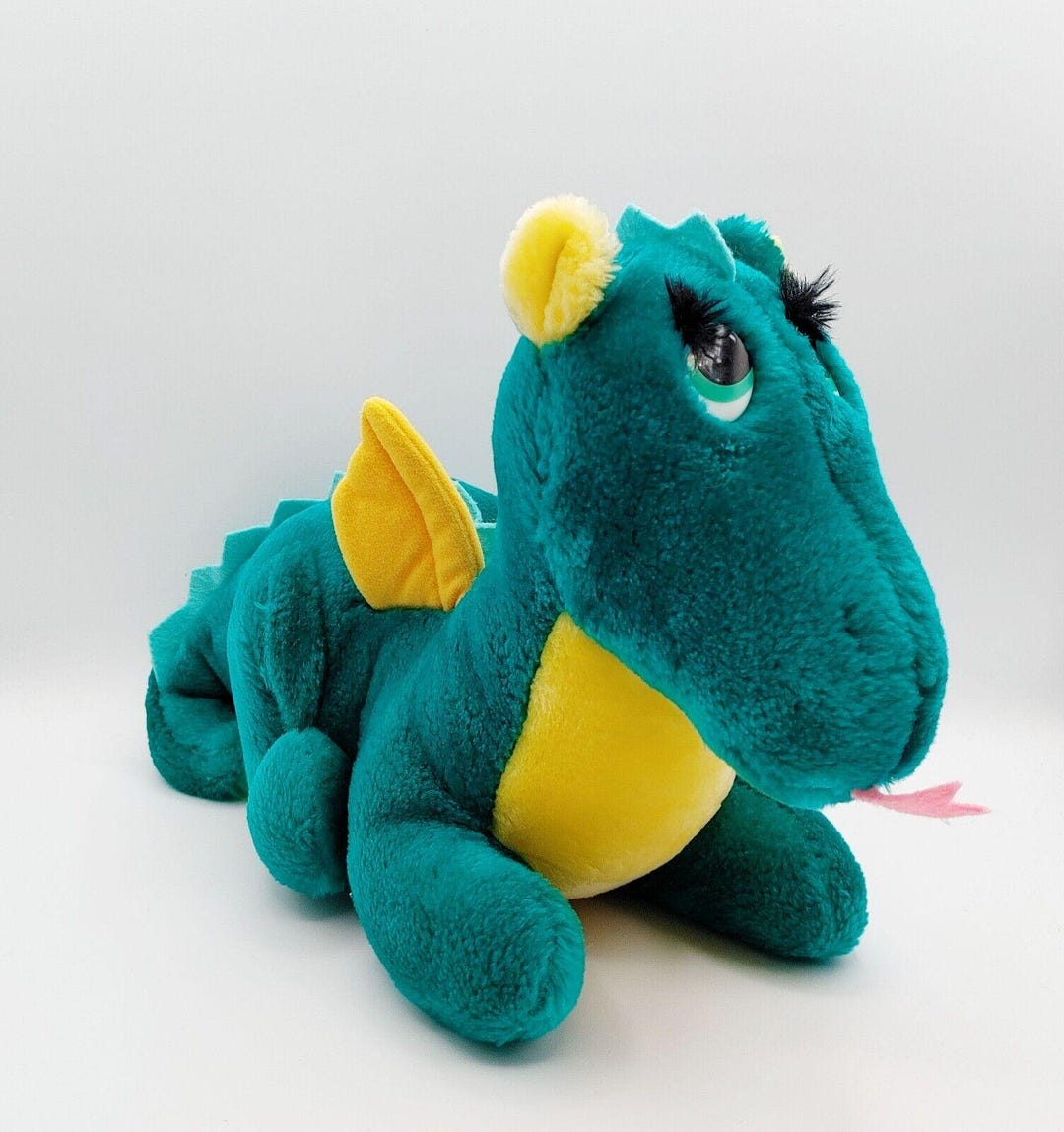 Puff the Magic Dragon 17" Vintage Plush Fun Farm by Dakin 1987 - Etsy