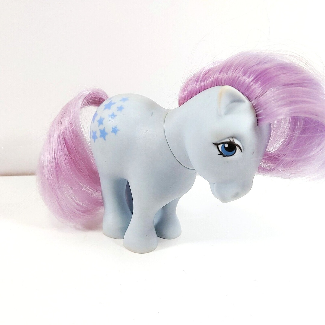 Vintage My Little Pony G1 Flat Foot Blue Belle Collector 1982 FF MLP - Etsy