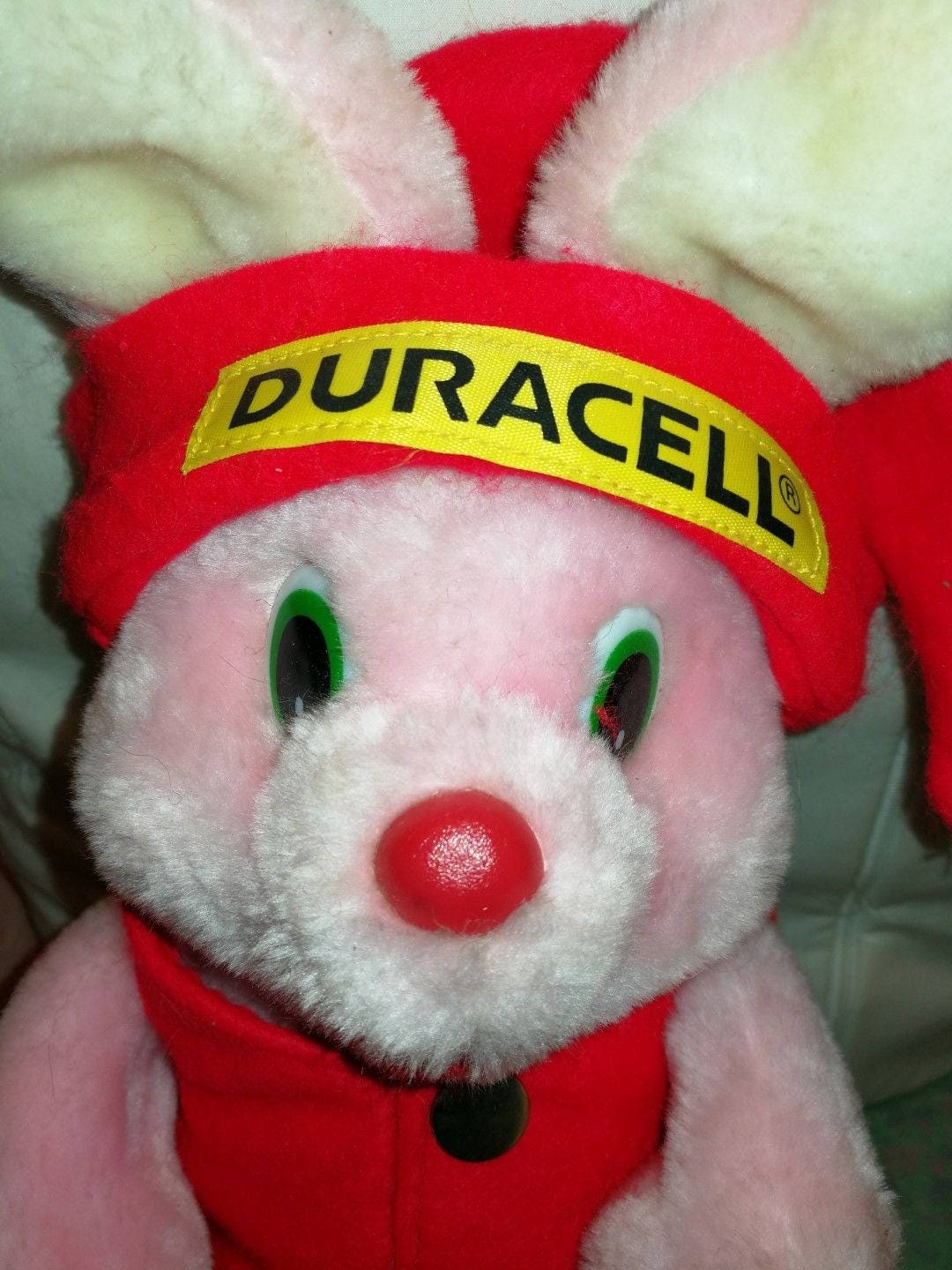 Vintage Old Plush Vintage Rabbit Duracell Vintage christmas Bunny Bunny ...