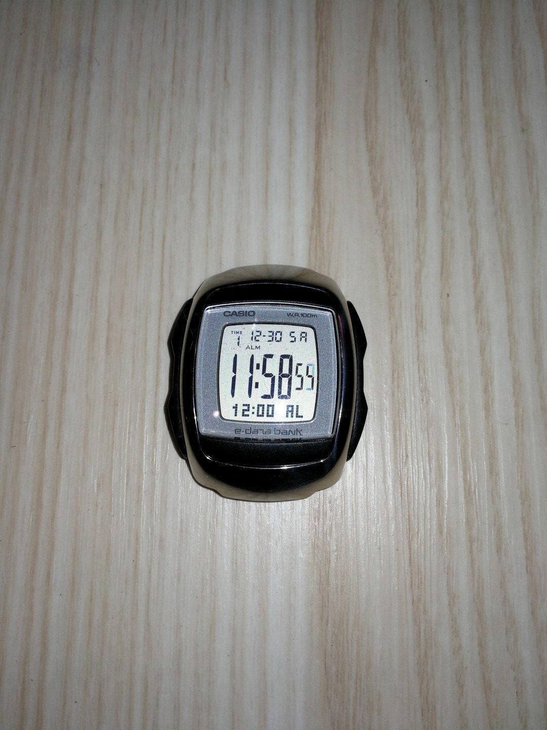 Vintage Casio EDB-100 Databank World Time Watch Water Resist 100M - Etsy