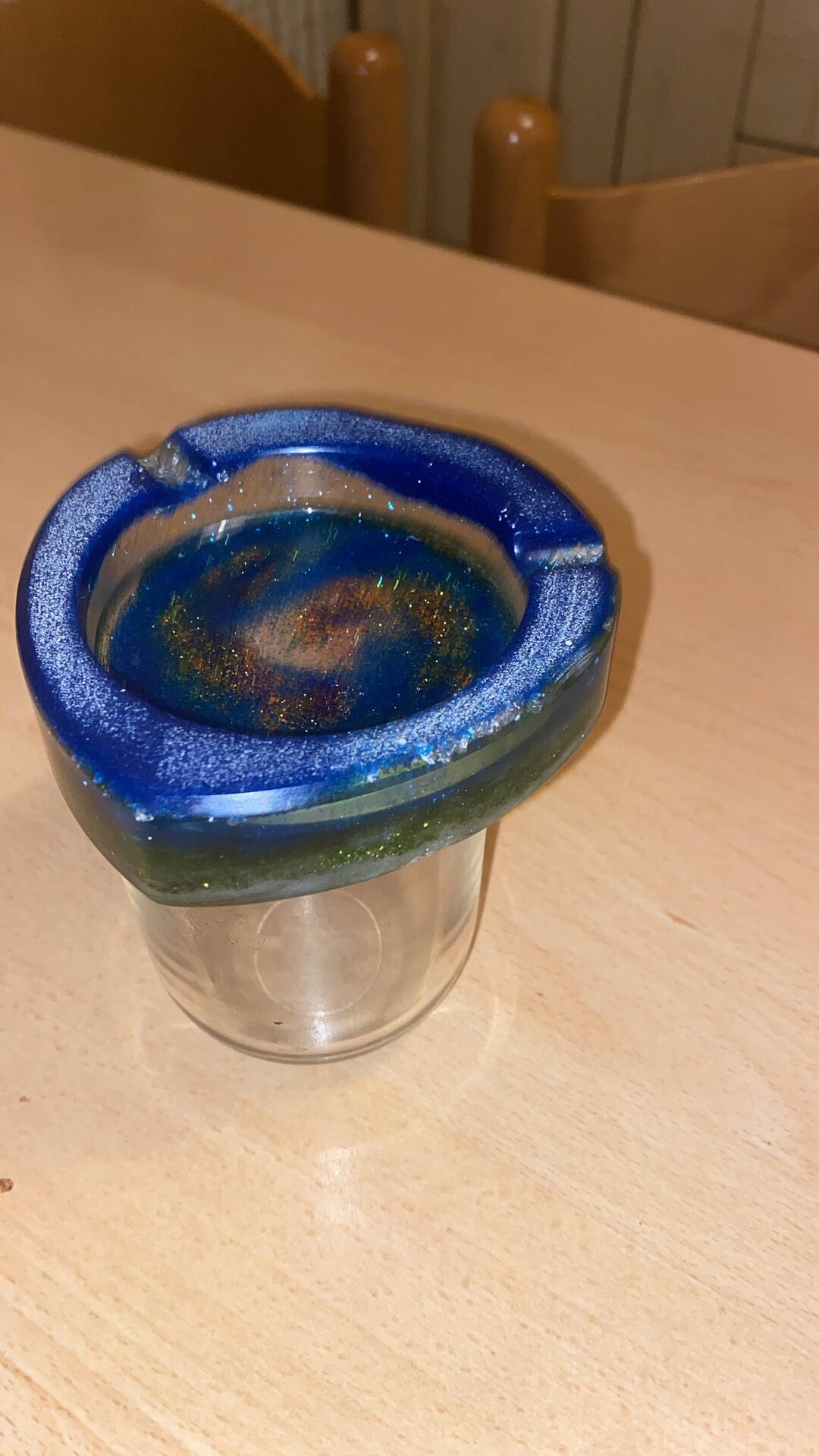 Epoxy Ashtray With Cannabis Inserts - Etsy