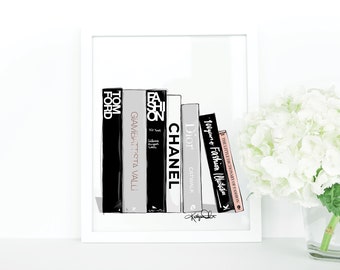 Fashion Books Stack | Etsy