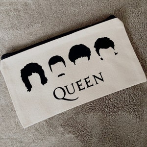 Queen Makeup Bag, Freddie Mercury Gift, Queen Music Lover Gift, Best ...