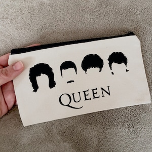 Queen Makeup Bag, Freddie Mercury Gift, Queen Music Lover Gift, Best ...