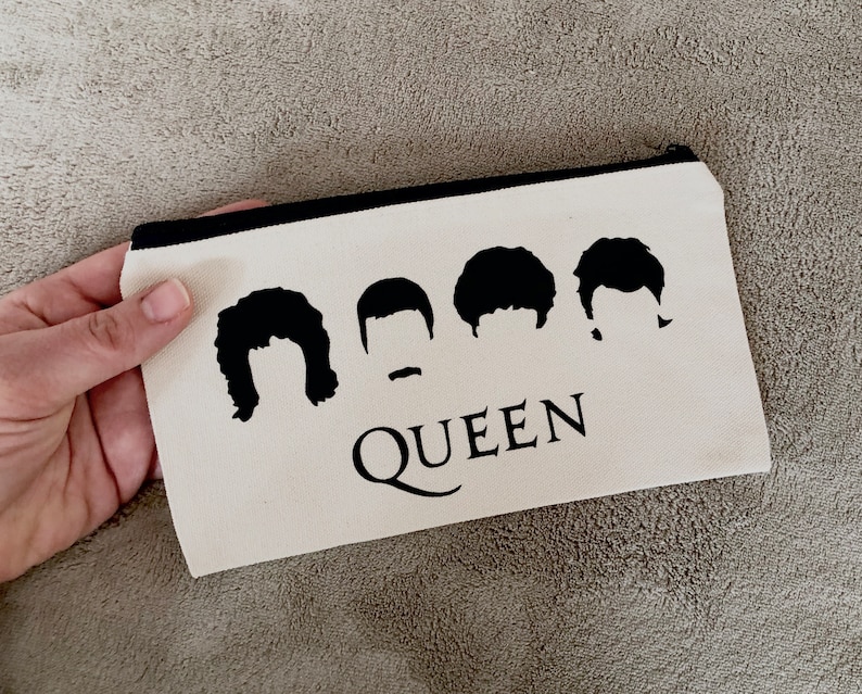 Queen Makeup Bag Freddie Mercury Gift Queen Music Lover - Etsy