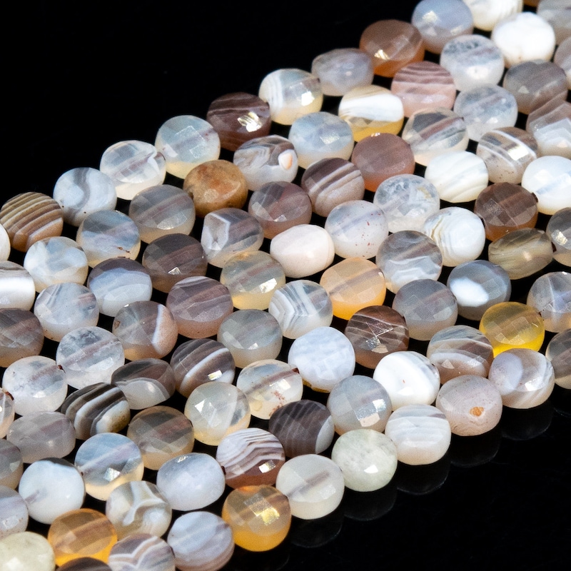 Flat Round Beads - Etsy