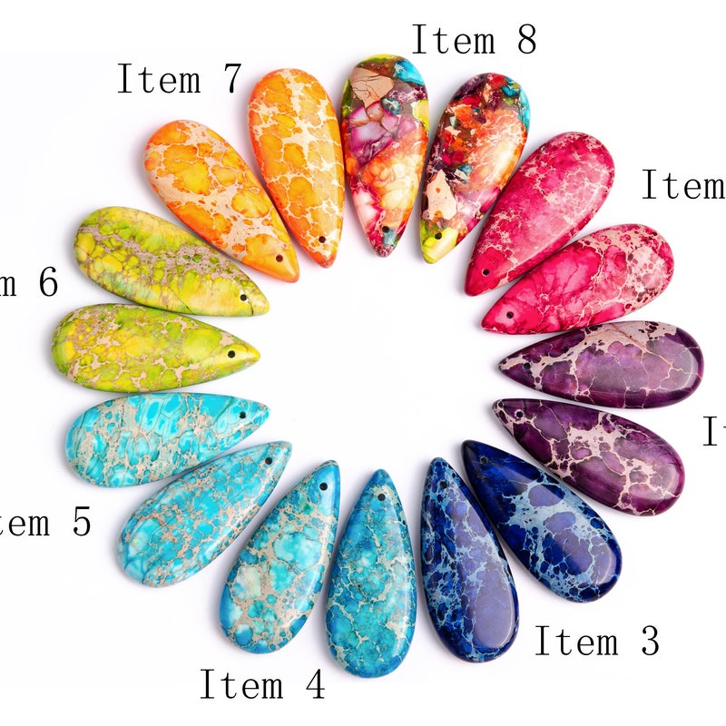 Sediment Jasper Pair - Etsy