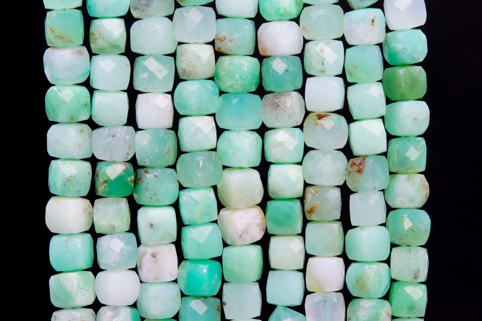 Genuine Natural Chrysoprase / Australian Jade Loose Beads - Etsy