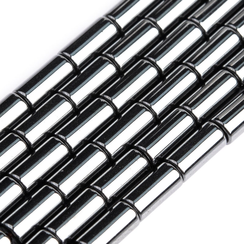 Hematite Tube Beads - Etsy
