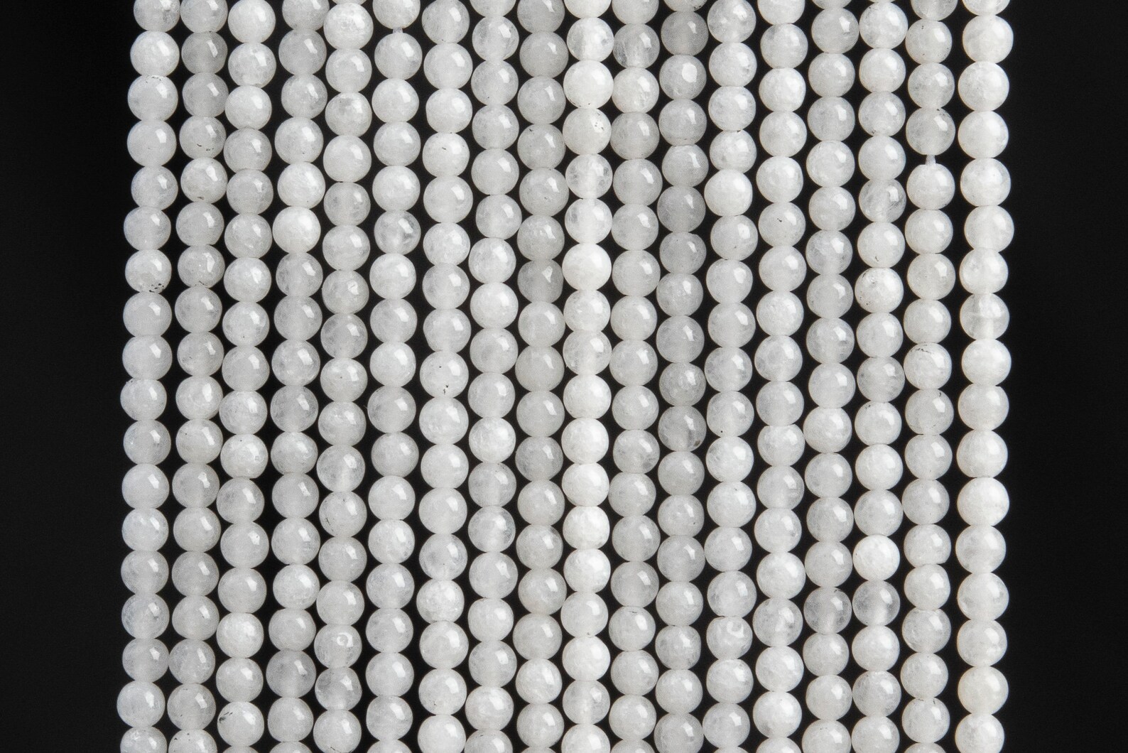 Natural White Malaysian Jade Loose Beads Round Shape 2mm - Etsy