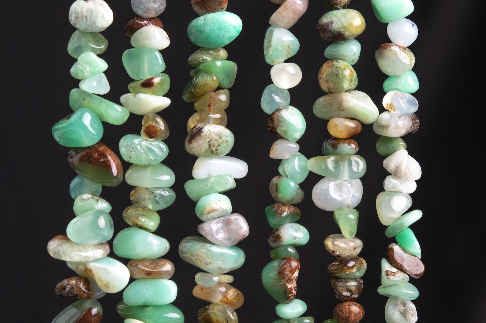 Genuine Natural Chrysoprase / Australian Jade Loose Beads Grade AAA ...